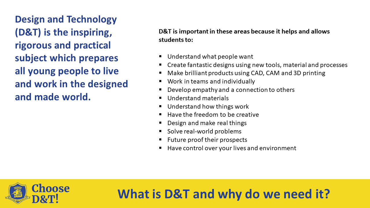 Design & Technology |Careers | D&T Careers